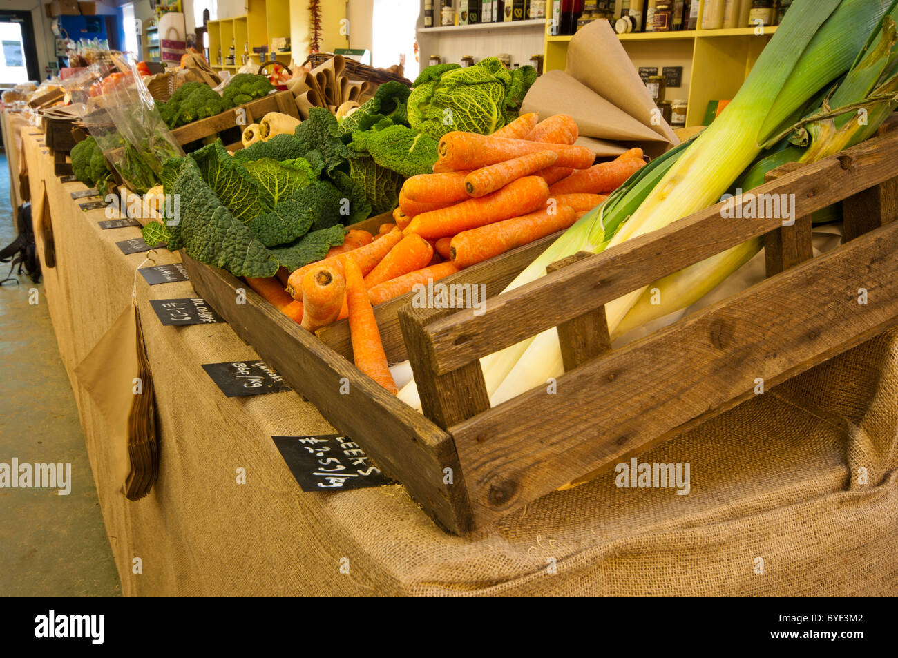 Greengrocers Display Display High Resolution Stock Photography and ...