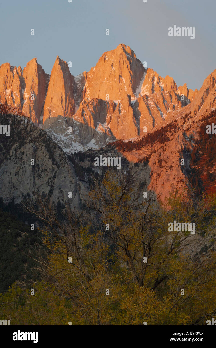 Mt. Whitney, Sunrise, Sunset, Inyo National Forest, California, Mount ...
