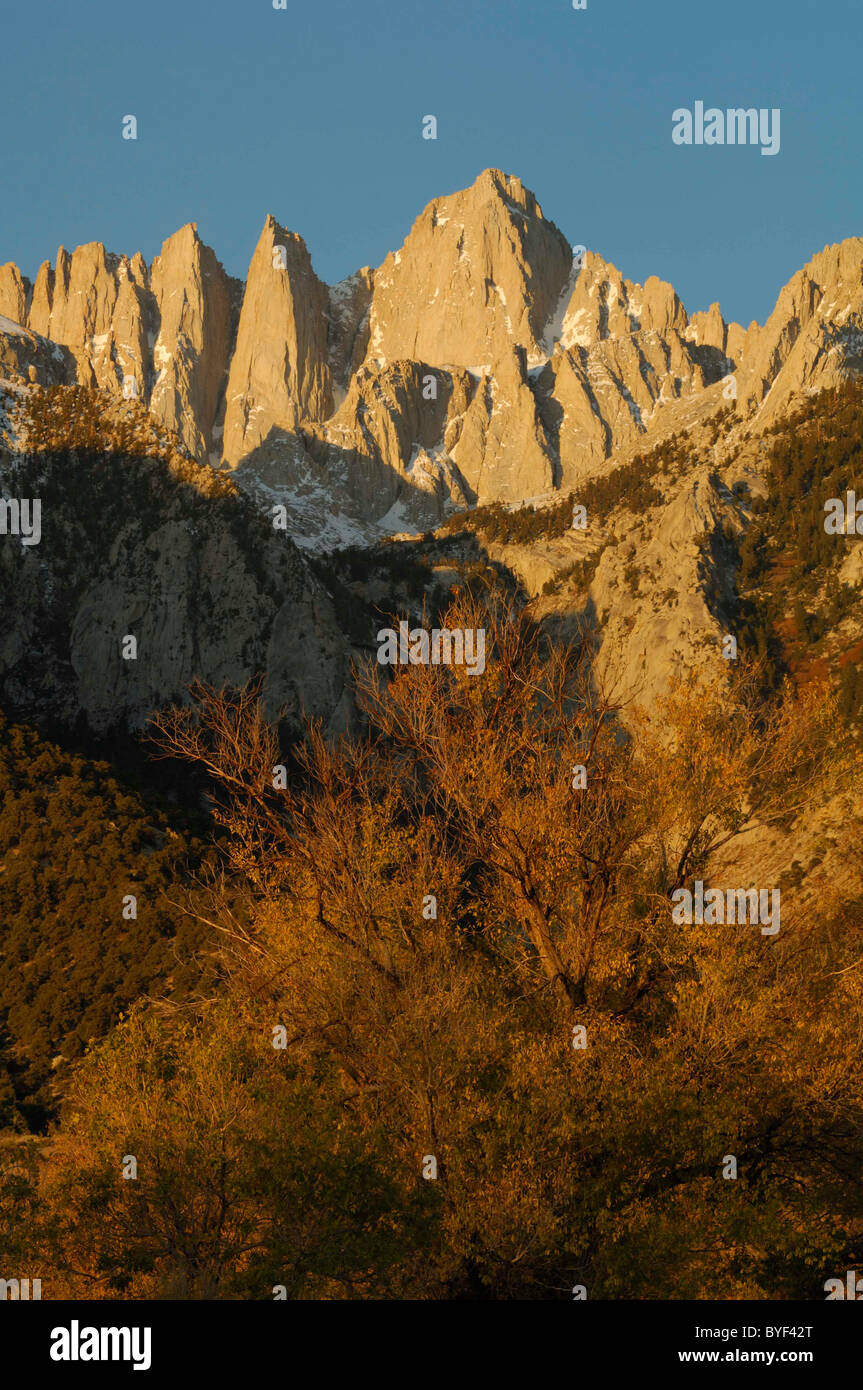 Mt. Whitney, Sunrise, Sunset, Inyo National Forest, California, Mount ...