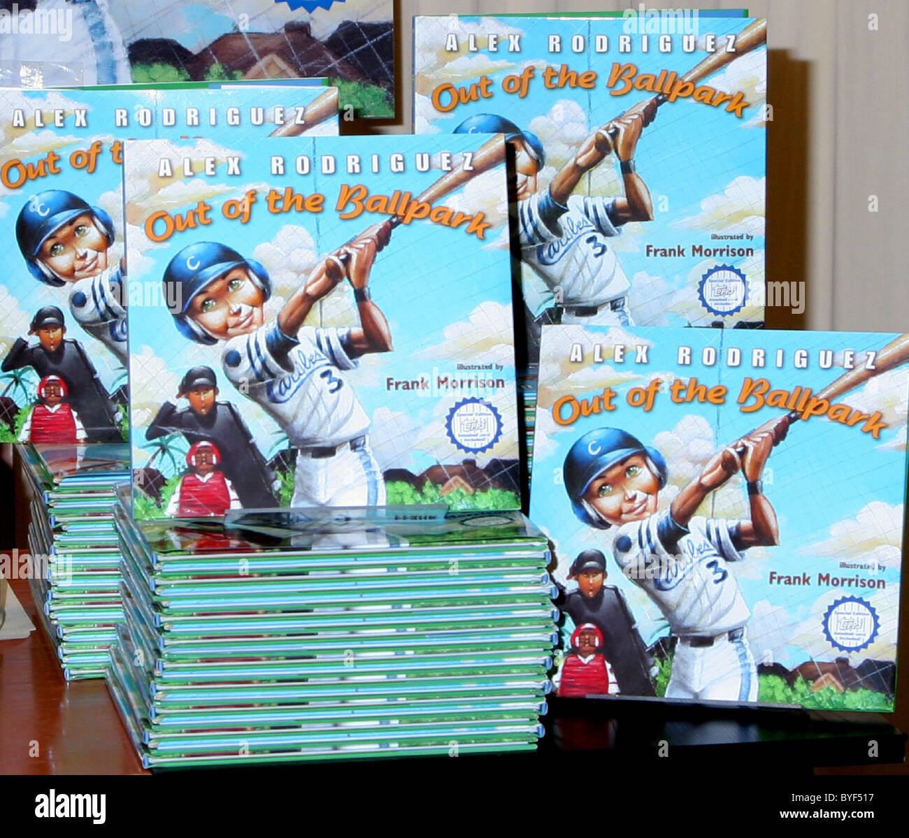 Alex Rodriguez AKA 'A-Rod', of The New York Yankees signs his book 'Out ...