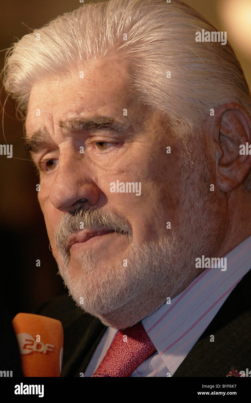 Mario Adorf, Aftershow party of the gala screening of "Schtonk", held ...