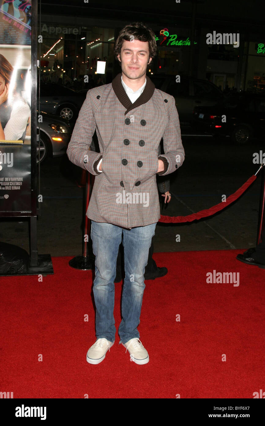 Adam Brody "Music & Lyrics" Premiere Mann's Grauman Theater Los Angeles ...