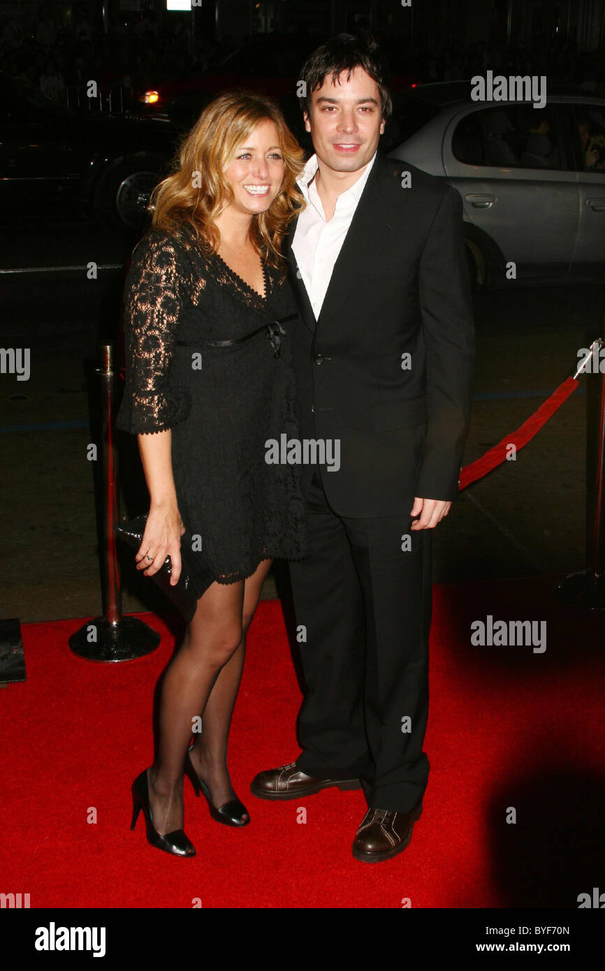 Jimmy Fallon with Nancy Juvonen Premiere of 'Music and Lyrics' held at ...