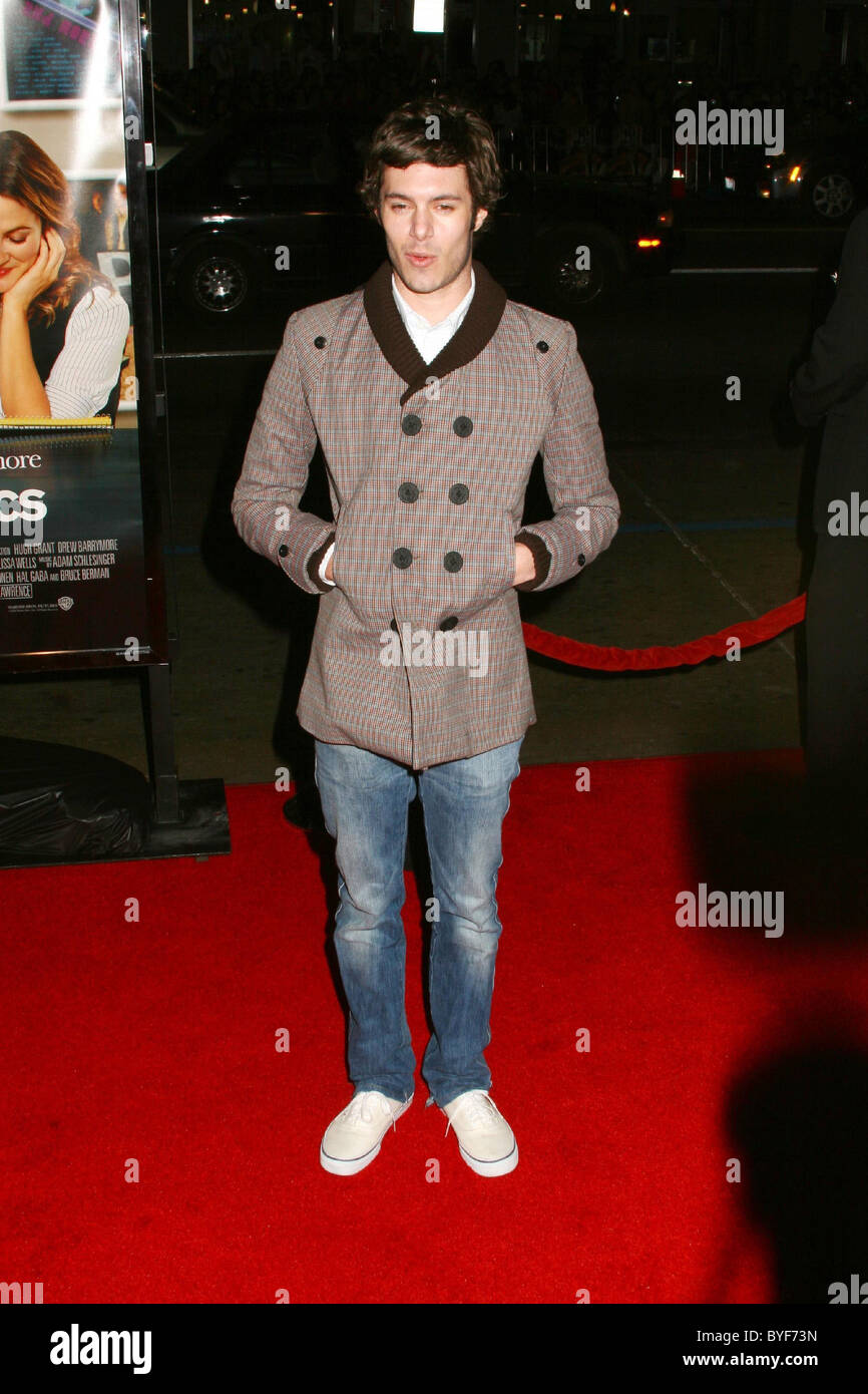 Adam Brody Premiere of 'Music and Lyrics' held at Grauman's Chinese ...