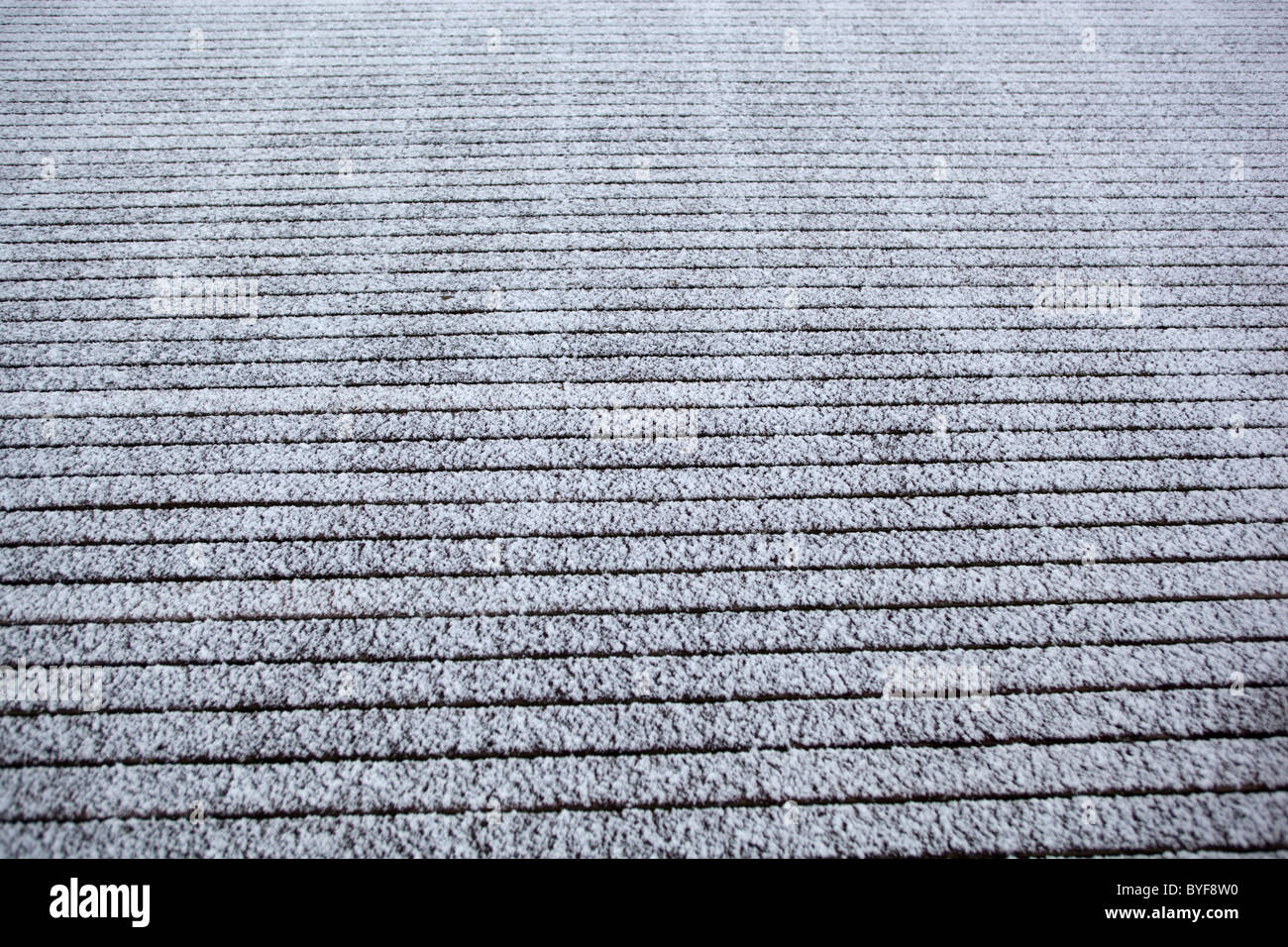 A Light Dusting of Snow on Penarth Pier in Penarth South Wales Stock ...
