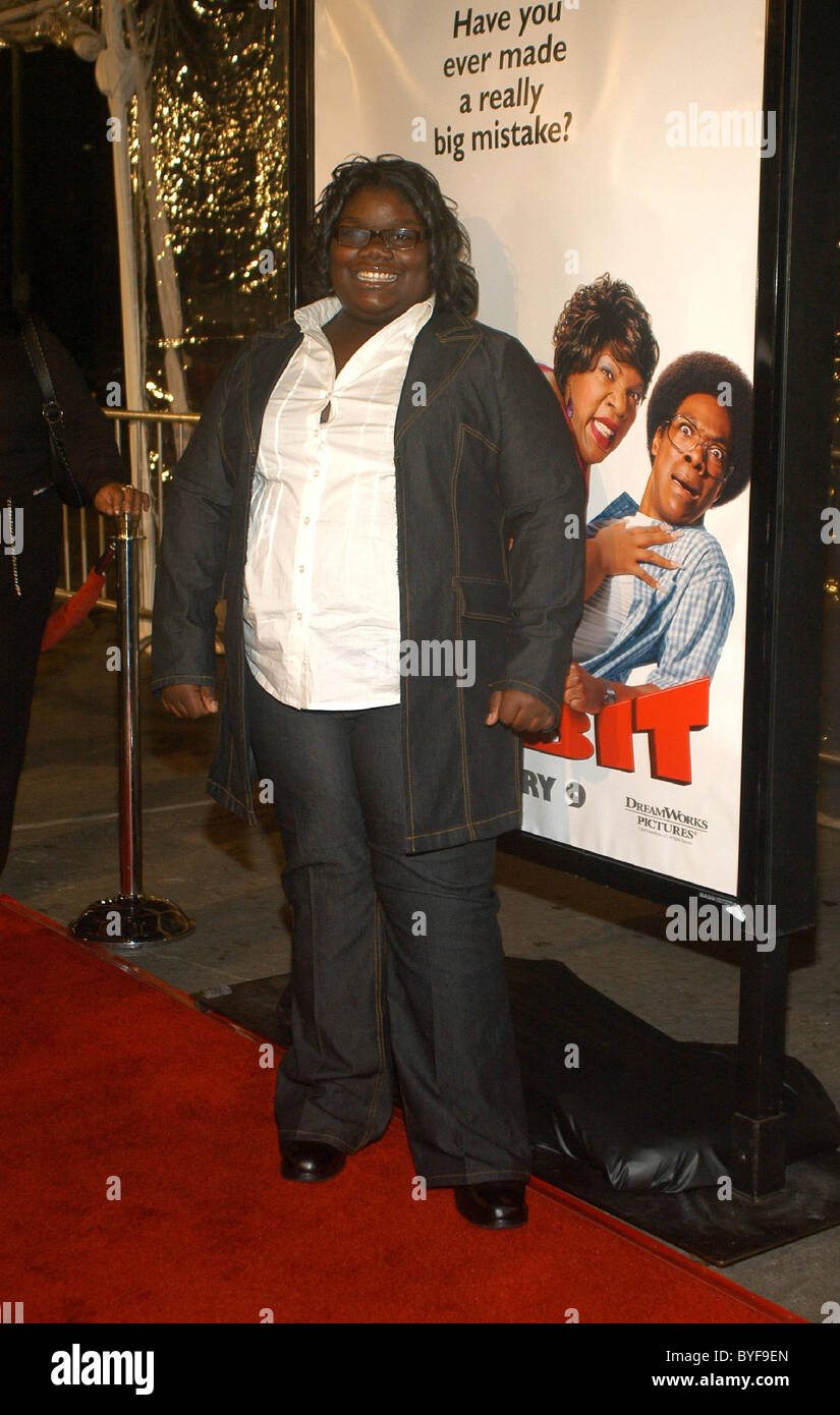 Lindsey Sims-Lewis Los Angeles premiere of 'Norbit' - held at the Mann ...