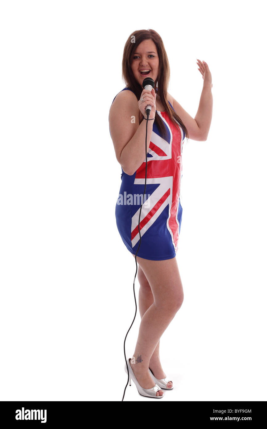 Union jack dress Cut Out Stock Images & Pictures - Alamy