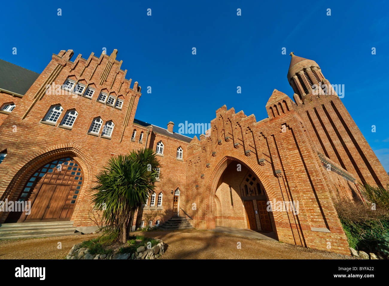 Quarr Abbey completed 1912 between the villages of Binstead and ...