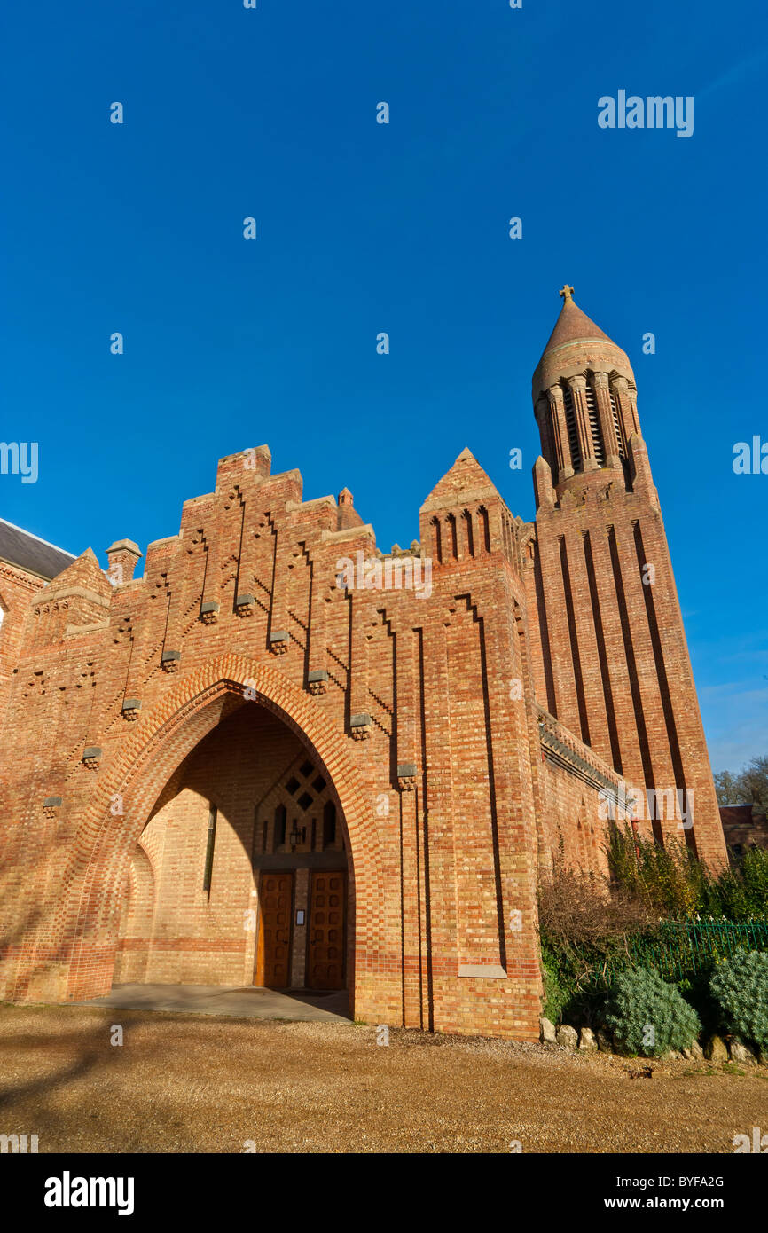 Quarr Abbey completed 1912 between the villages of Binstead and ...