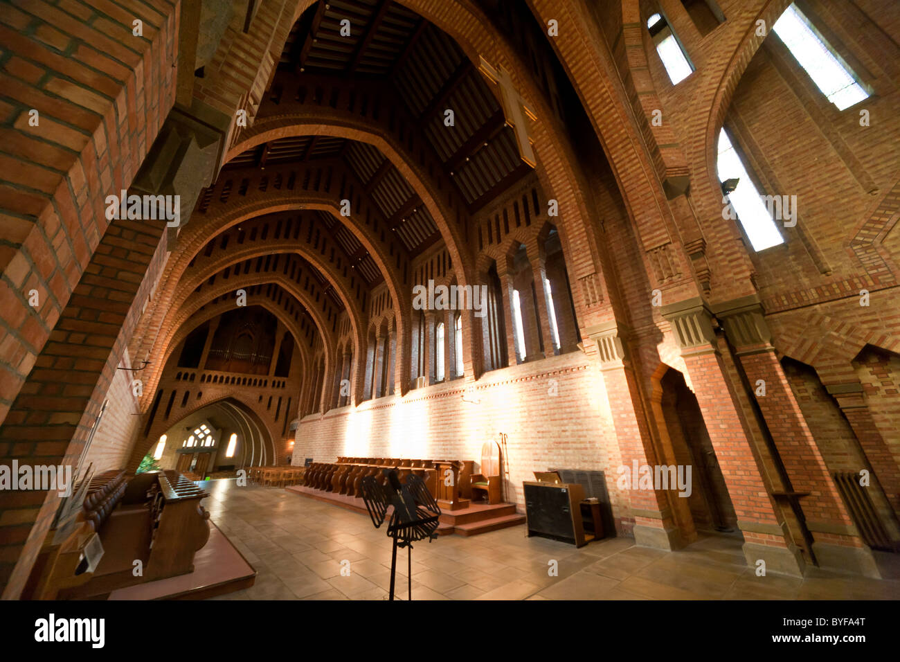 Quarr Abbey completed 1912 between the villages of Binstead and ...