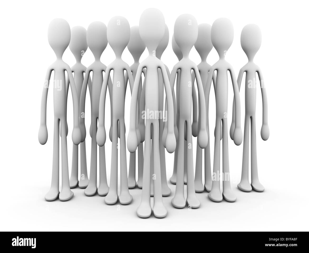 Generic staff Cut Out Stock Images & Pictures - Alamy
