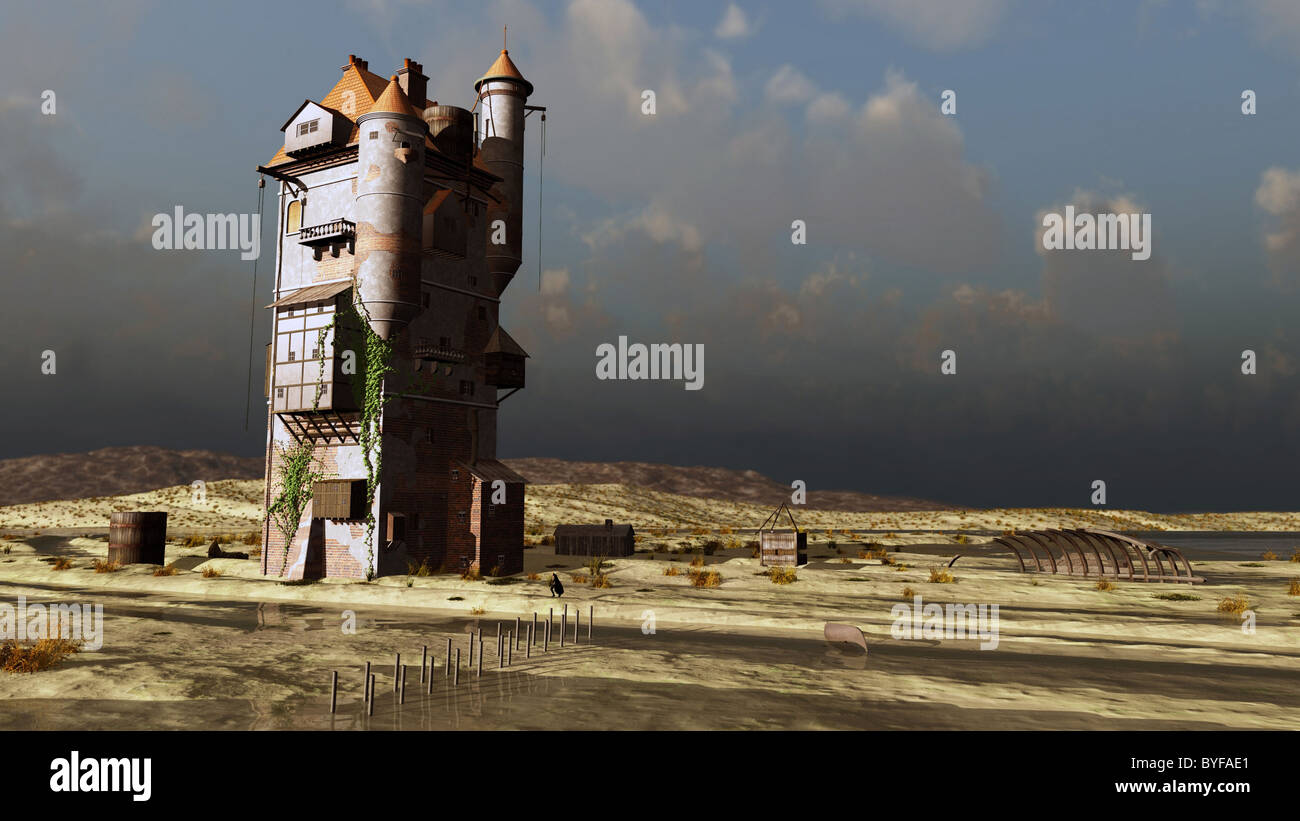 Pulley tower hi-res stock photography and images - Alamy