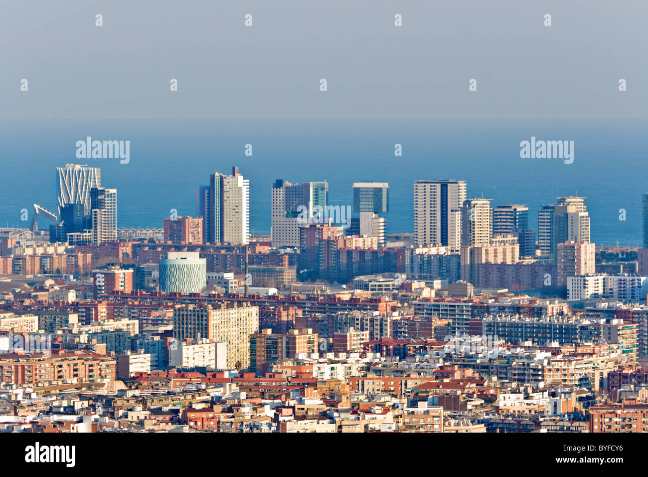 Modern building in Barcelona Stock Photo - Alamy