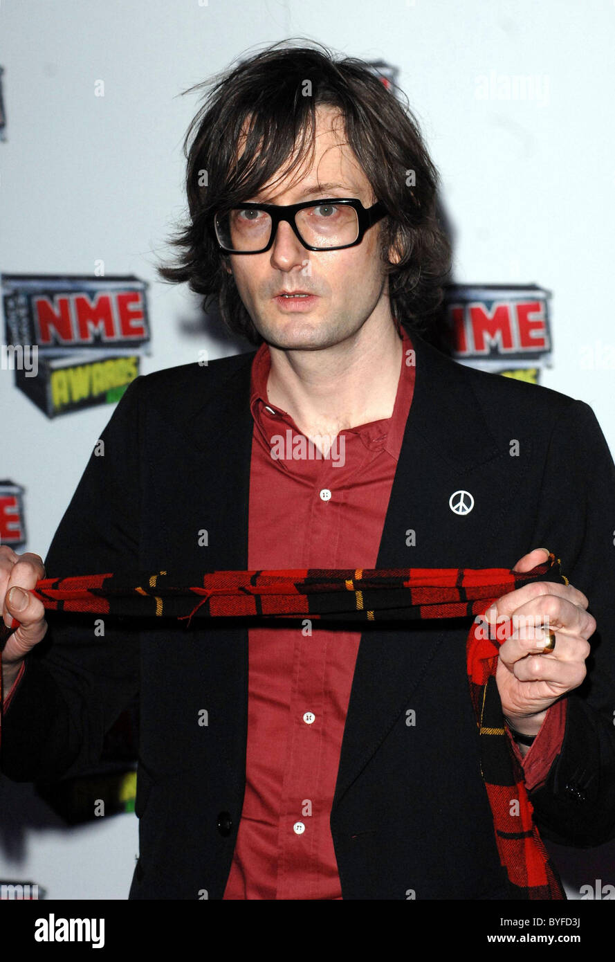 Jarvis Cocker NME Awards 2007 at the Hammersmith Palais on Shepherds ...