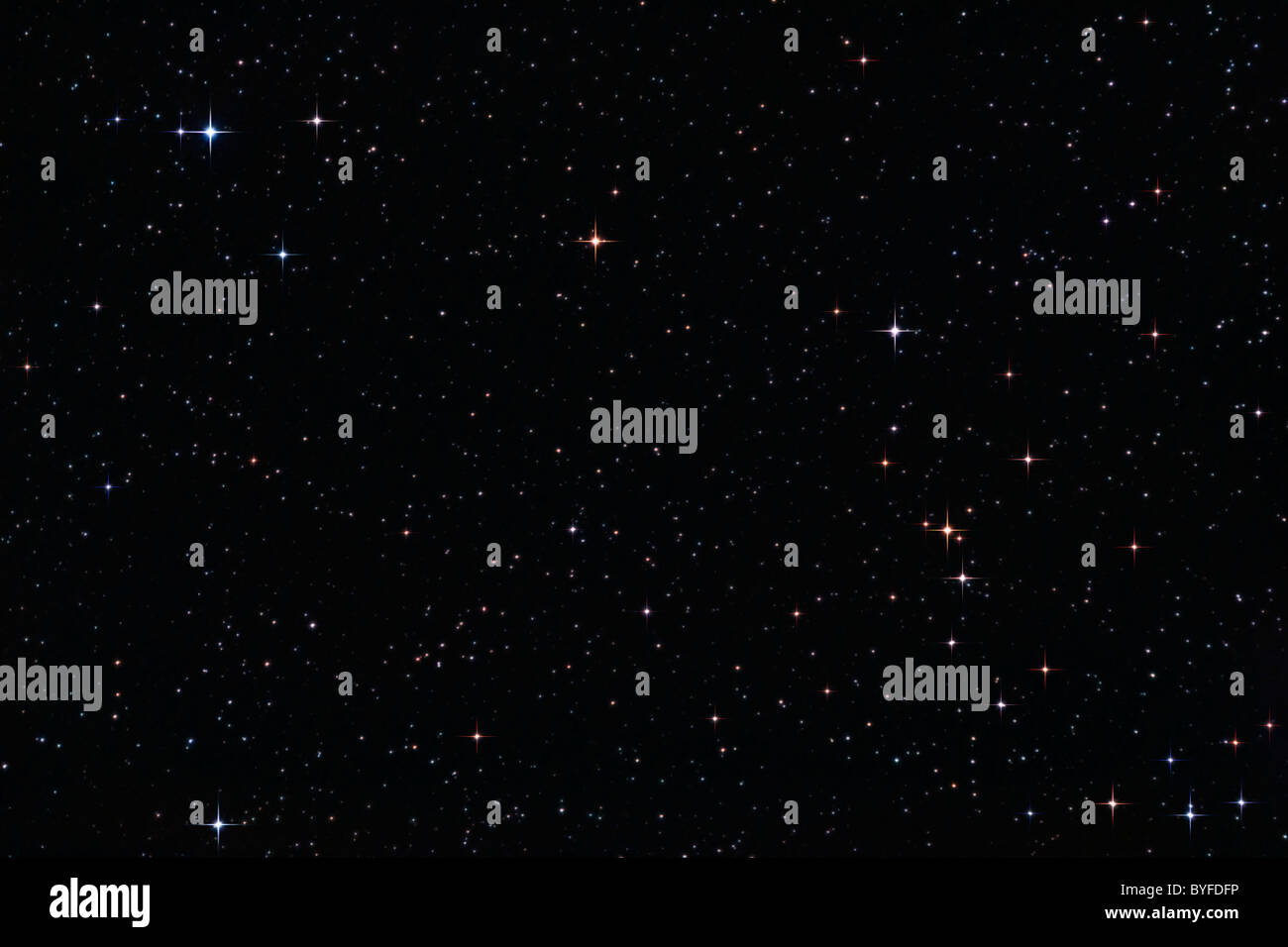colorful stars in the night sky Stock Photo - Alamy