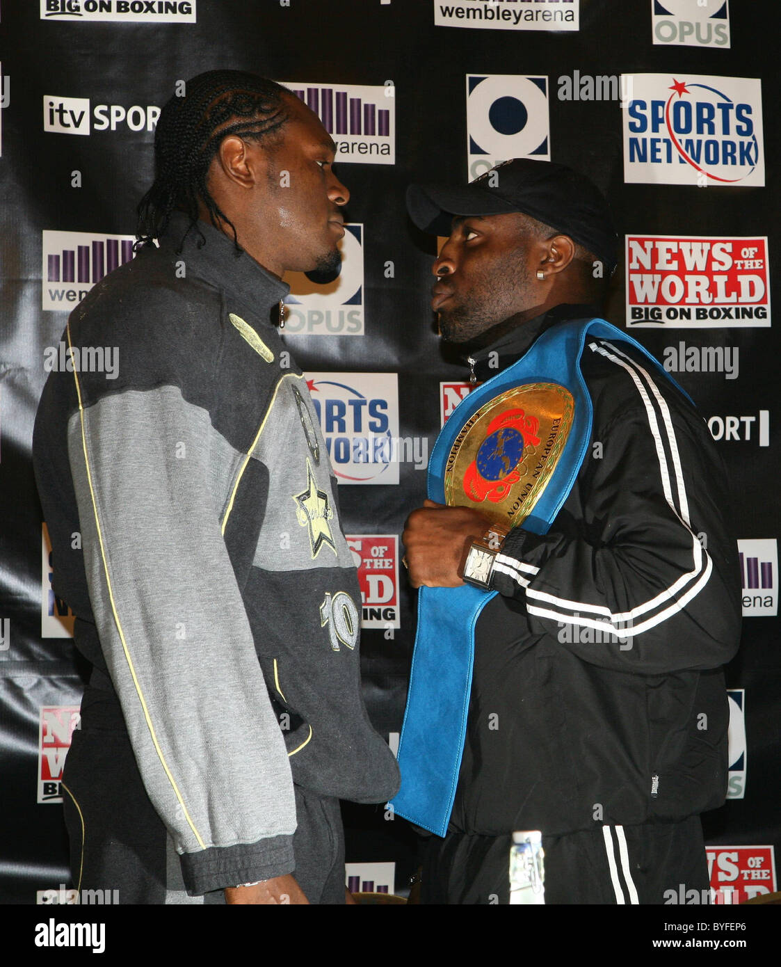 Audley Harrison Press Conference High Resolution Stock Photography and ...
