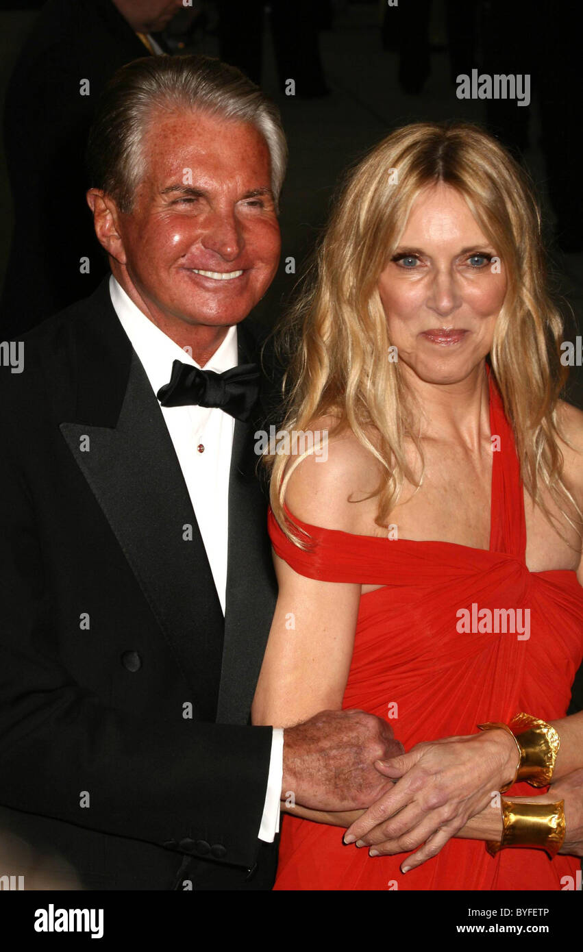 George Hamilton and Alana Stewart Vanity Fair Oscar Party at Mortons ...