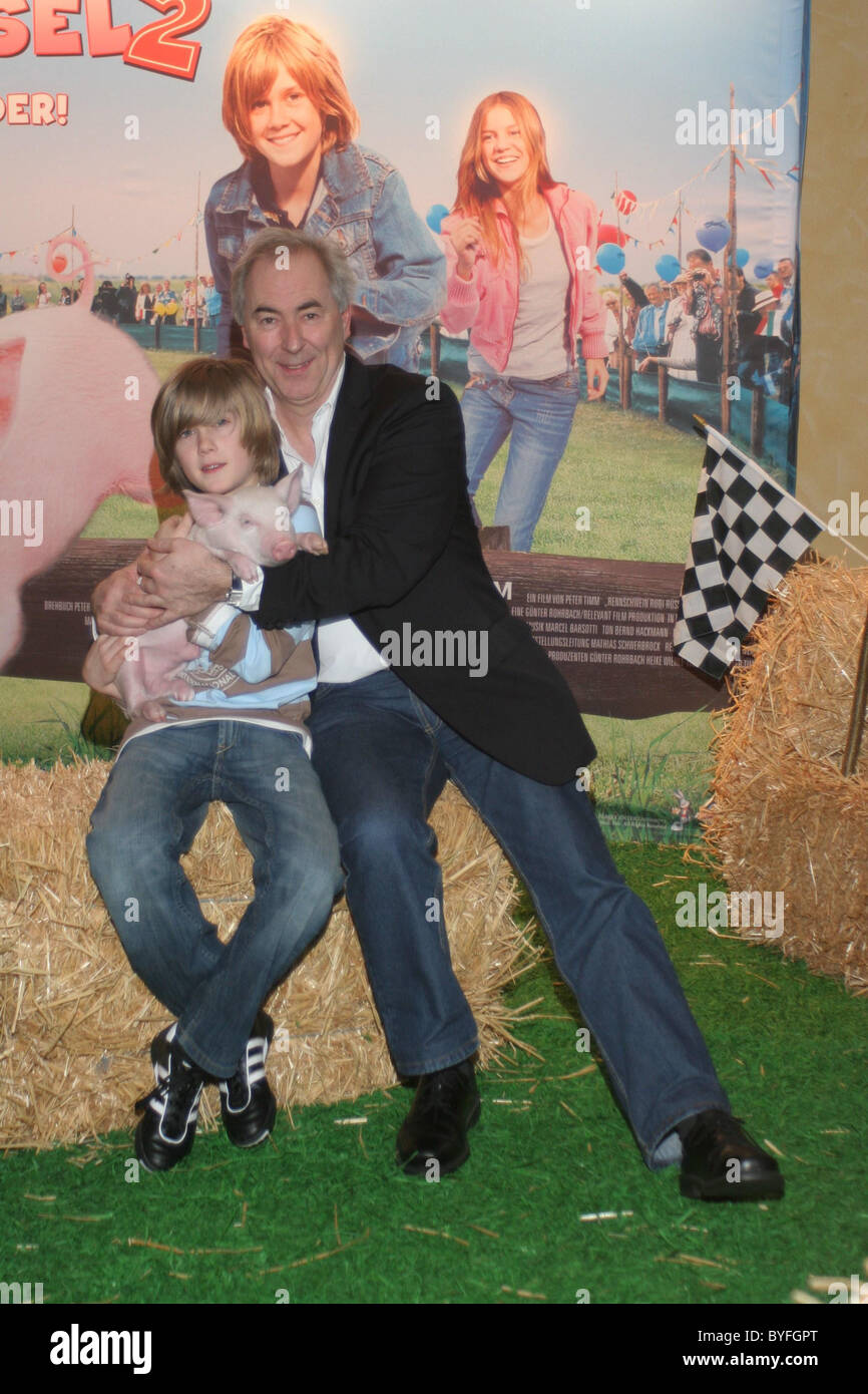 Maurice Teichert, Rudi Ruessel, Peter Timm (director) at the ...