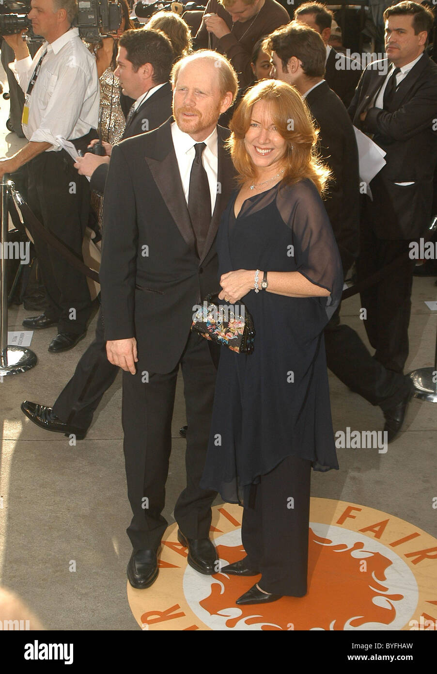 Ron Howard and Cheryl Howard Vanity Fair Oscar Party at Mortons Los ...