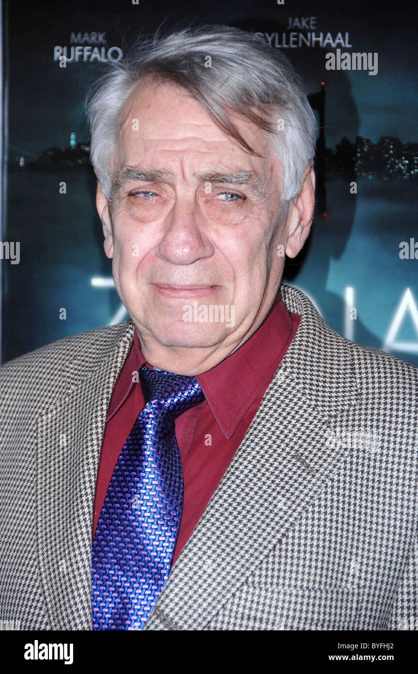 Phillip Baker Hall Los Angeles Premiere of 'Zodiac' held at the ...