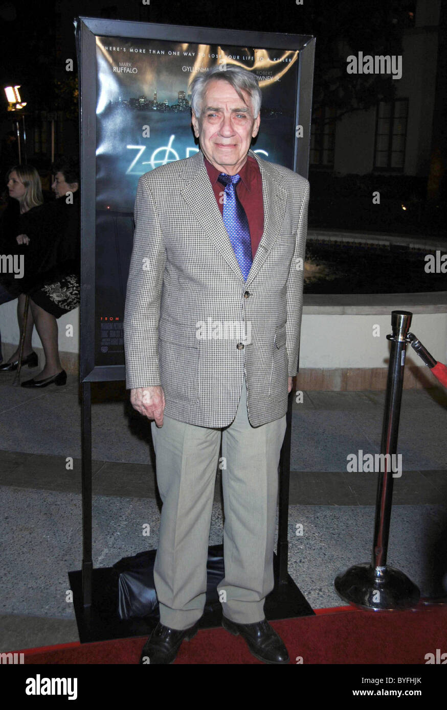 Phillip Baker Hall Los Angeles Premiere of 'Zodiac' held at the ...