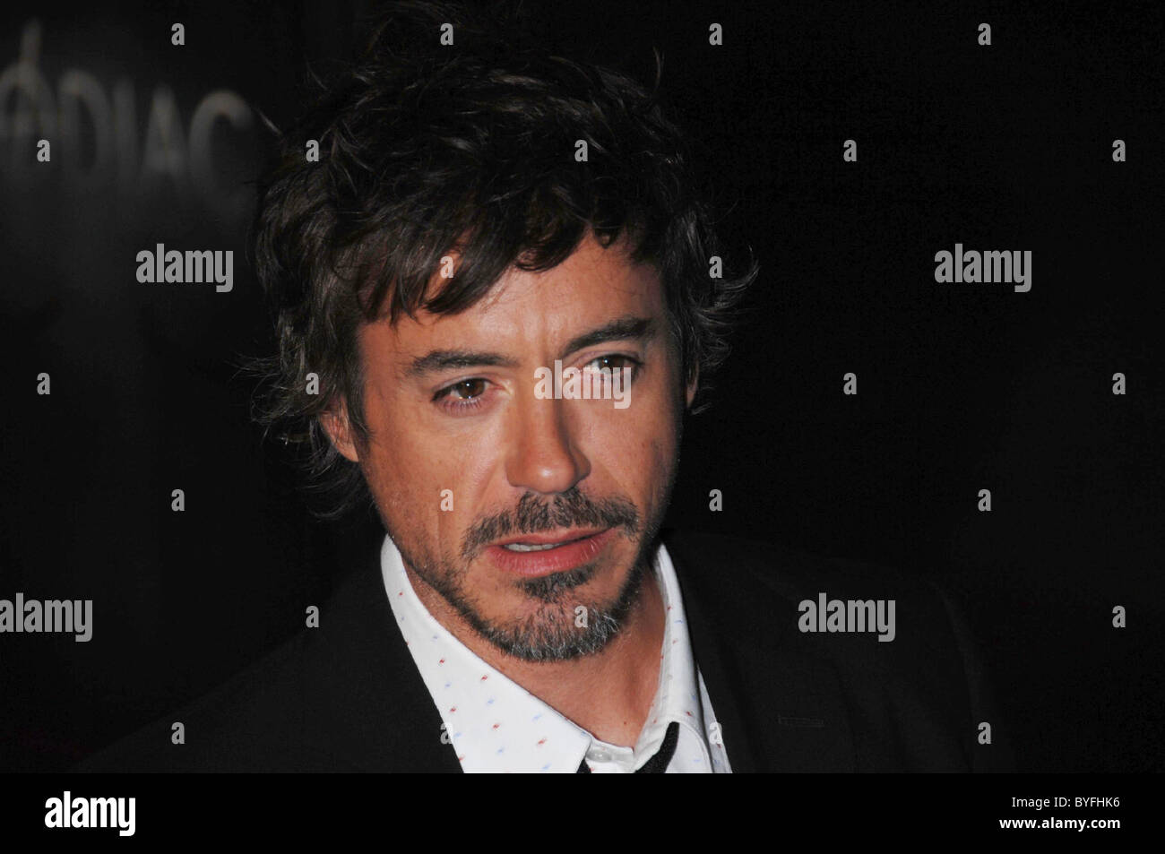 Robert Downey Jr. Los Angeles Premiere of 'Zodiac' held at the ...
