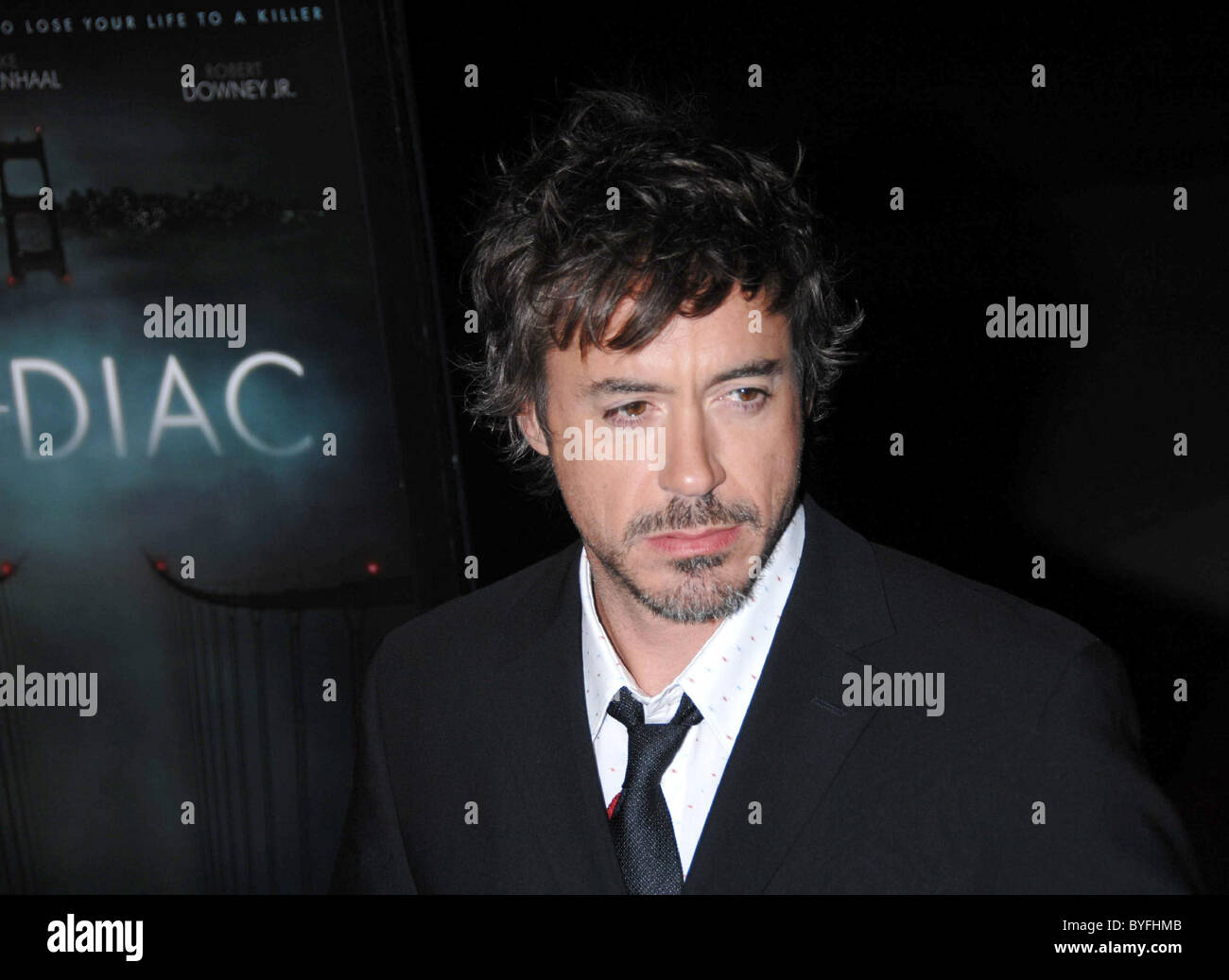 Robert Downey Jr. Los Angeles Premiere of 'Zodiac' held at the ...