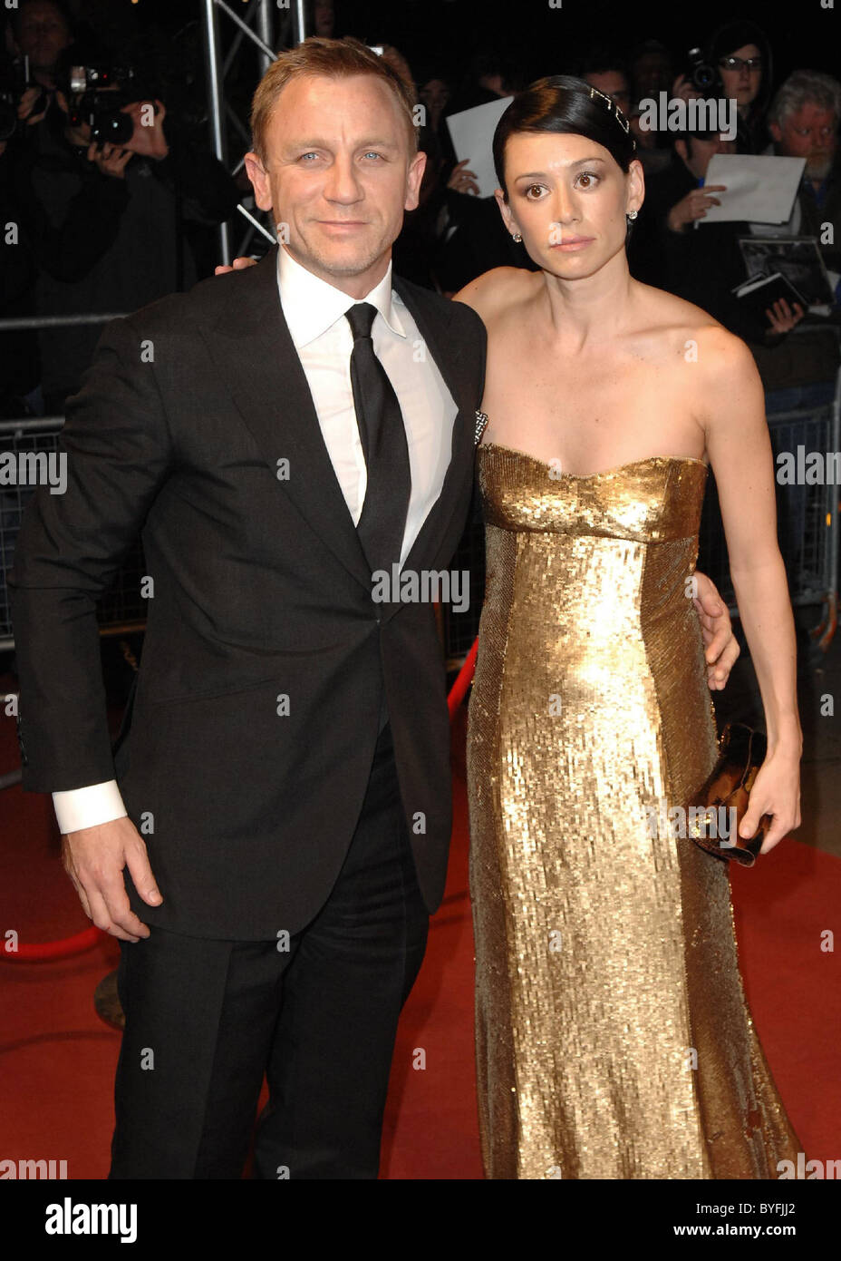 Daniel Craig and Satsuki Mitchell The Orange British Academy Film ...