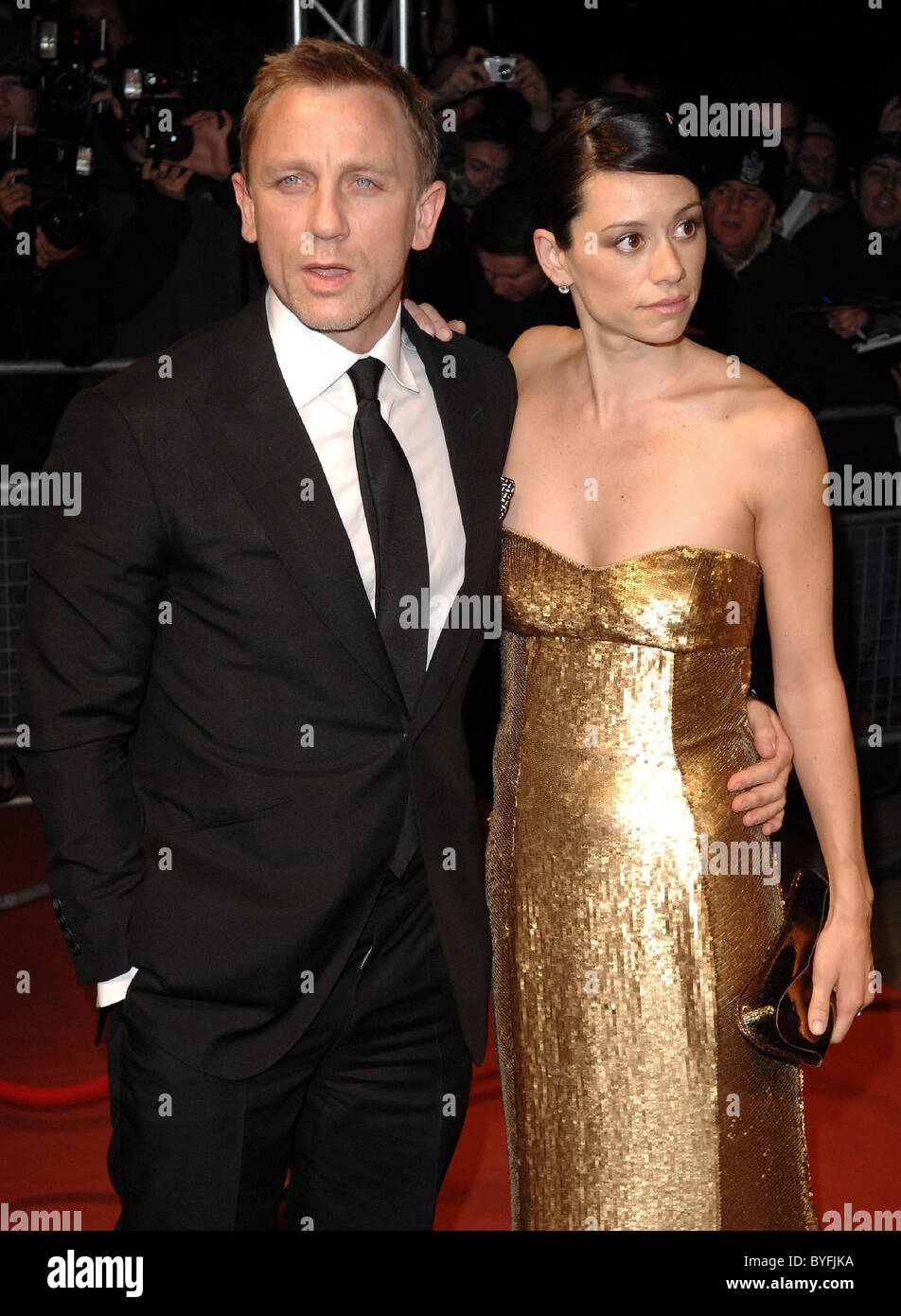 Daniel Craig and Satsuki Mitchell The Orange British Academy Film ...