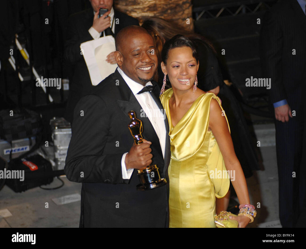 Forest Whitaker and wife Vanity Fair Oscar Party at Mortons Los Angeles ...