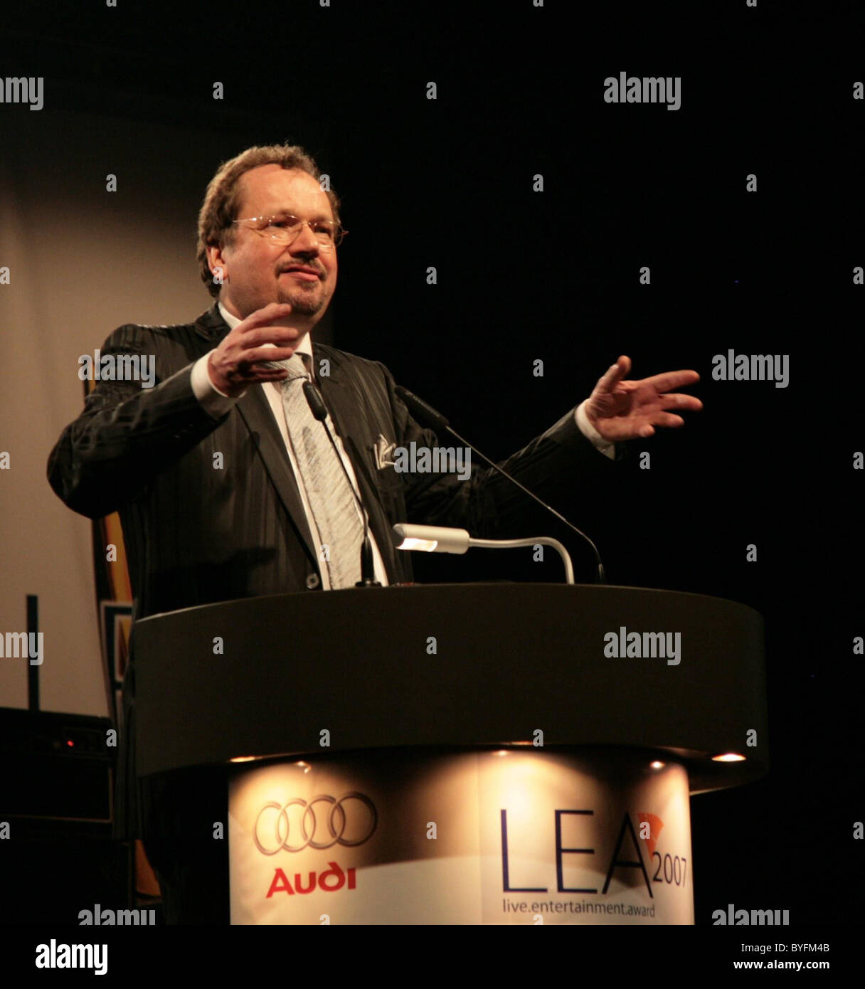 Jens Michow LEA Live Entertainment Awards 2007 at Fliegende Bauten ...