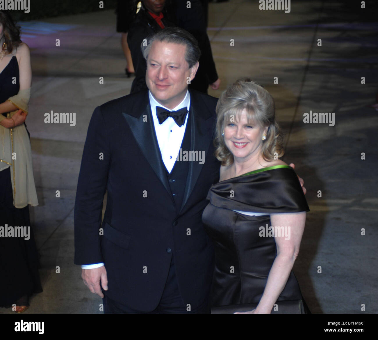 Al Gore and Tipper Gore Vanity Fair Oscar Party at Mortons Los Angeles ...