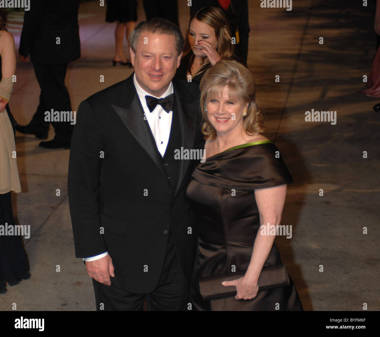 Al Gore and Tipper Gore Vanity Fair Oscar Party at Mortons Los Angeles ...