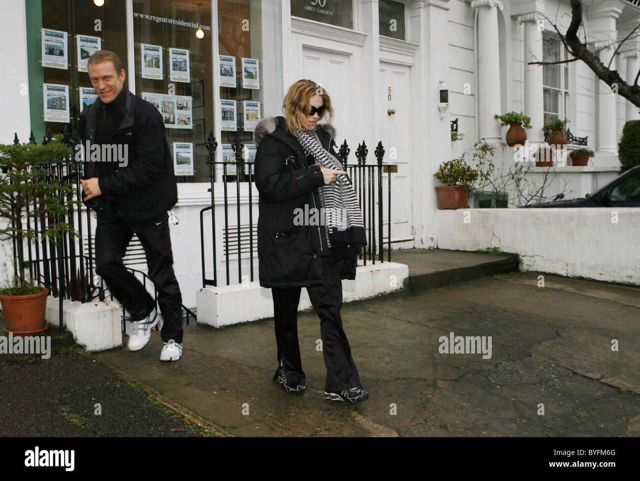 MADONNA DELIGHTED WITH MULTI-COLOURED ROSES Madonna's hard work at the ...