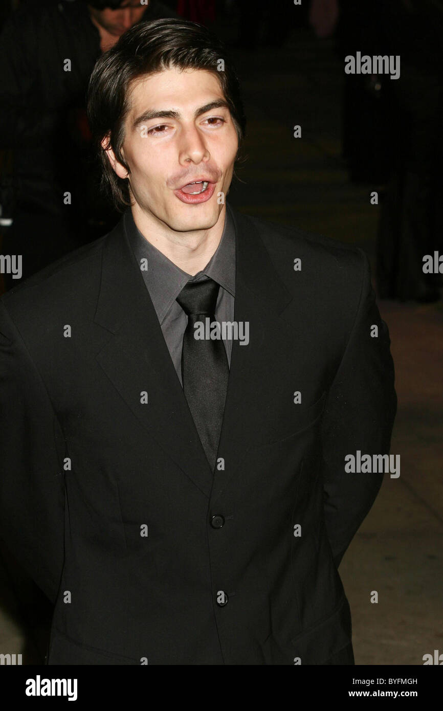 Brandon Routh Vanity Fair Oscar Party at Mortons Los Angeles ...