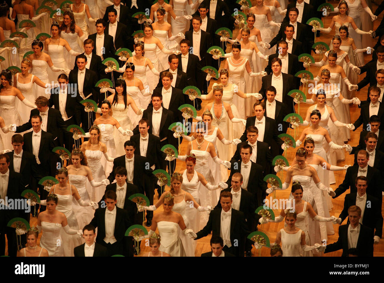 Debutantes Annual Vienna Opera Ball (Wiener Opernball) at the State ...