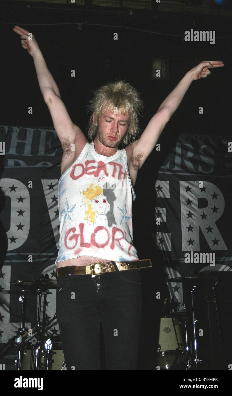 Donny Tourette of Towers Of London performing at at Barfly Liverpool ...