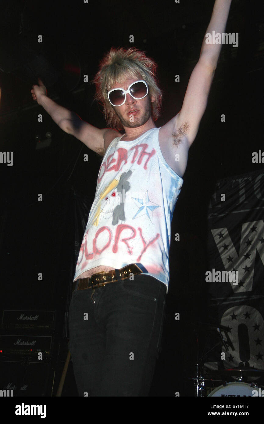 Donny Tourette of Towers Of London performing at at Barfly Liverpool ...