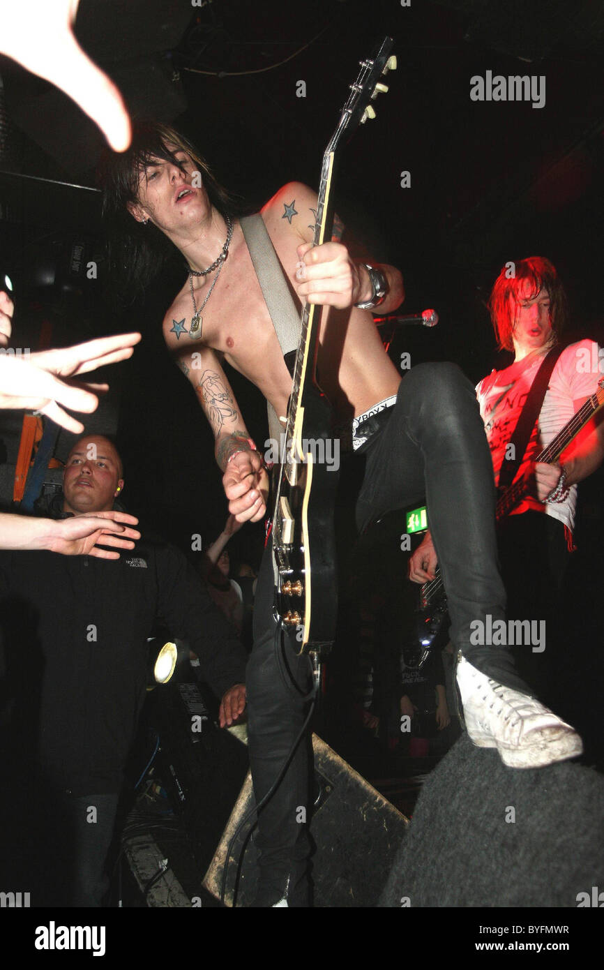 The Rev of Towers Of London performing at at Barfly Liverpool, England ...