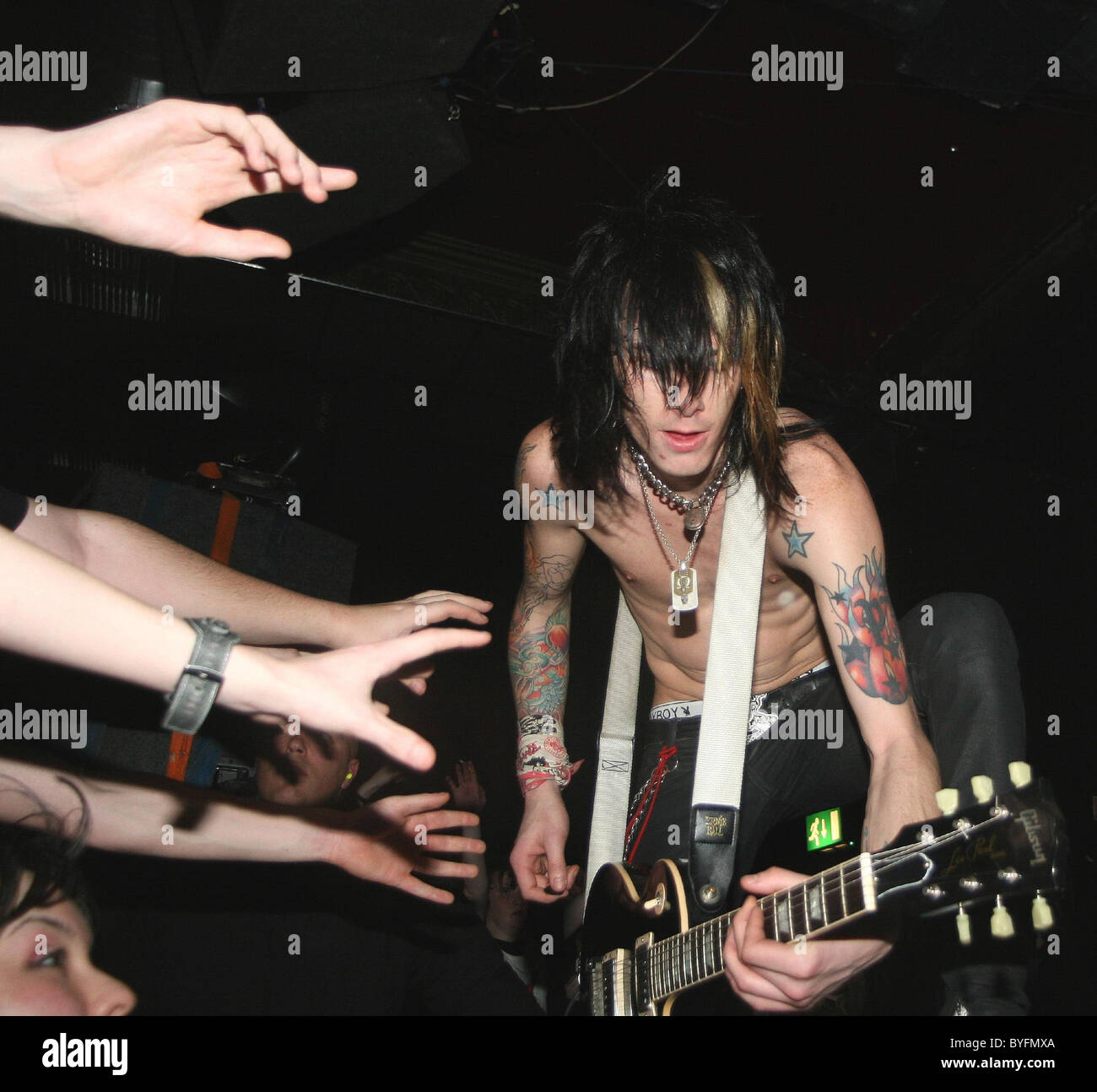 The Rev of Towers Of London performing at at Barfly Liverpool, England ...