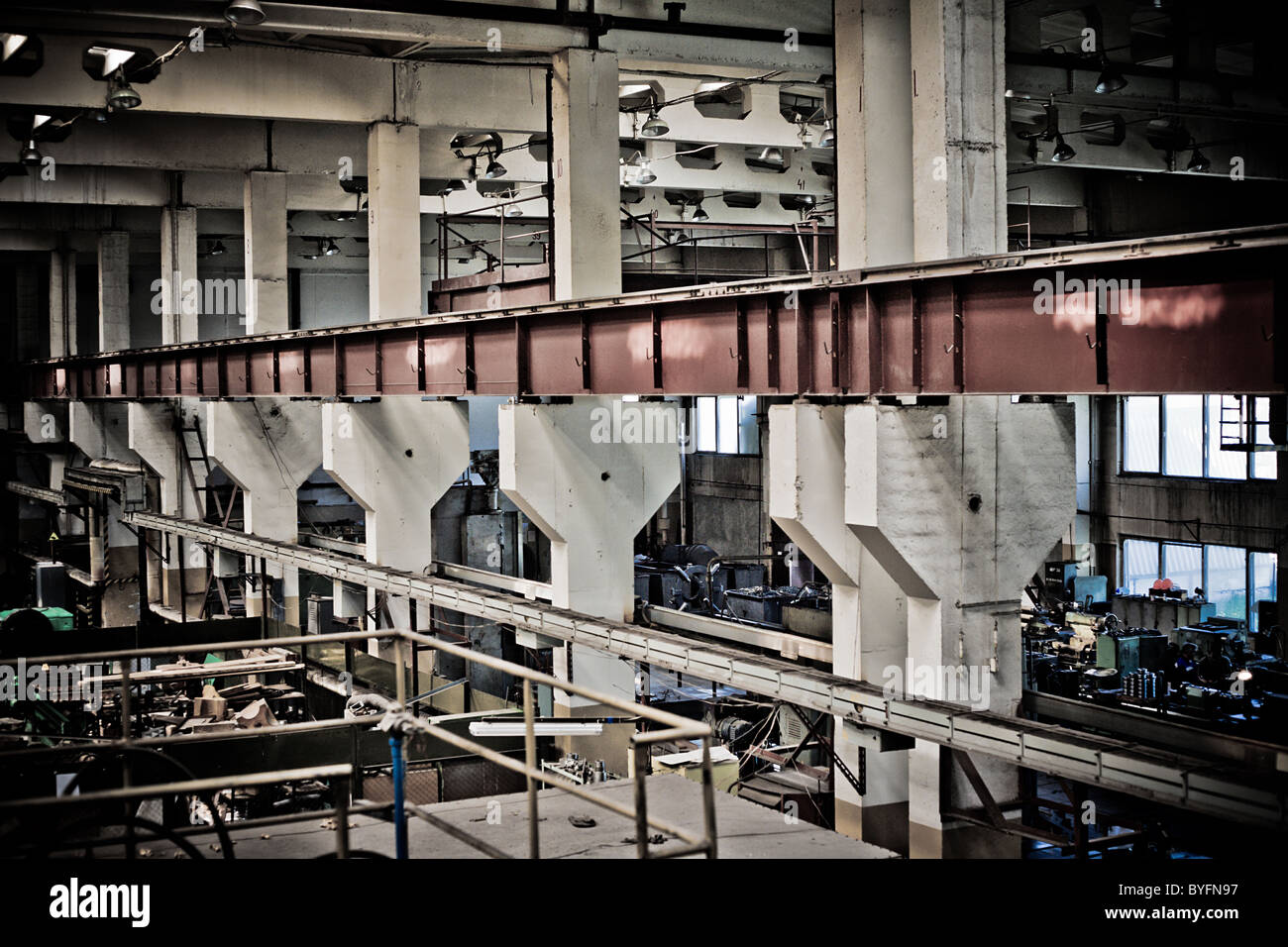 Industrial shop on manufacturing of mechanisms for machine-building ...