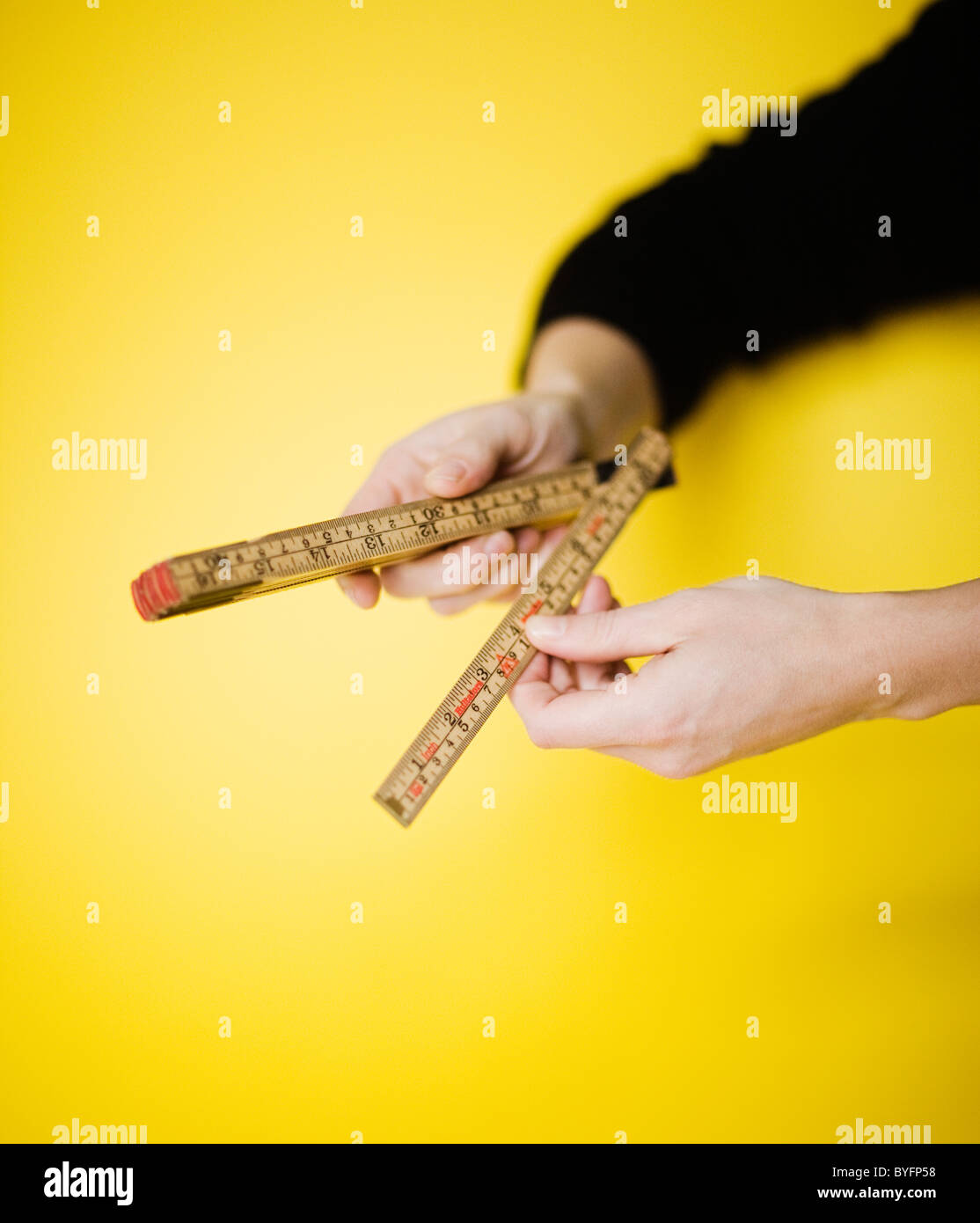 Human measure height hi-res stock photography and images - Alamy