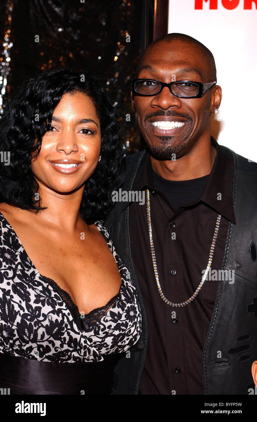 Charlie Murphy, Tisha Murhy Los Angeles premiere of 'Norbit' - held at ...