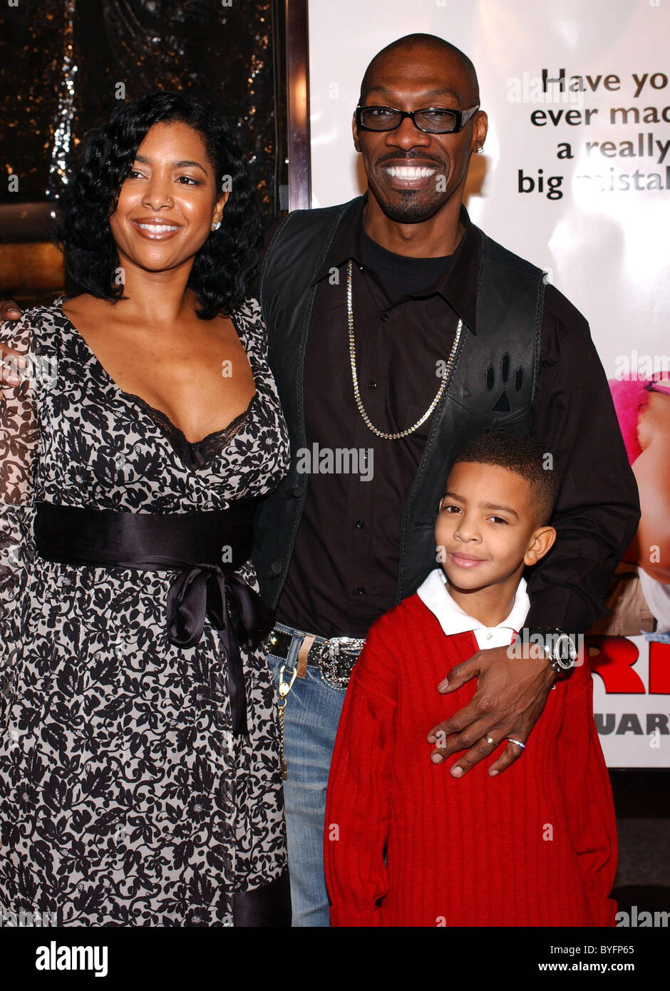 Charlie Murphy, Tisha Murhy and Xavier Murphy Los Angeles premiere of ...