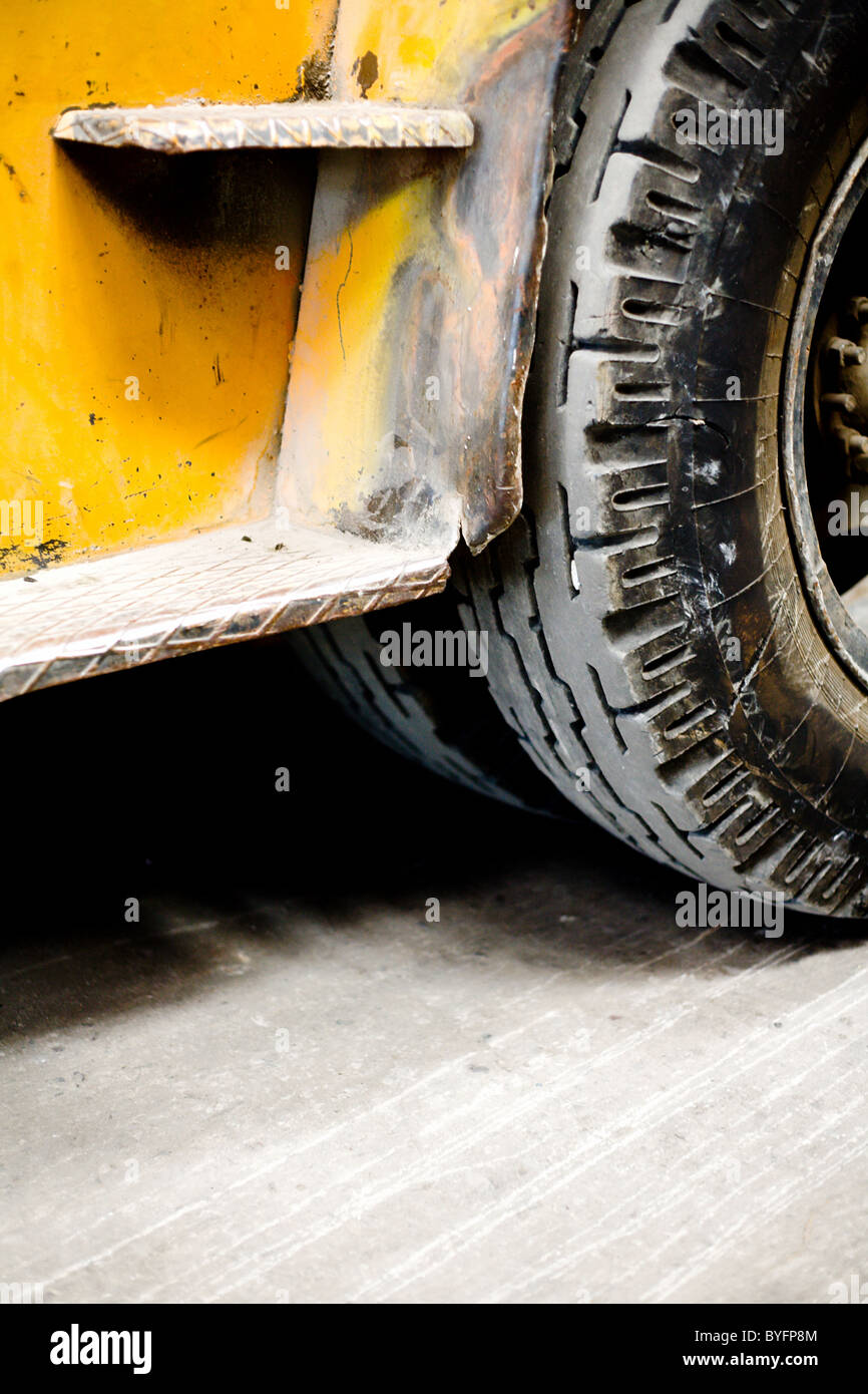 Back wheel of an auto-loader Stock Photo - Alamy