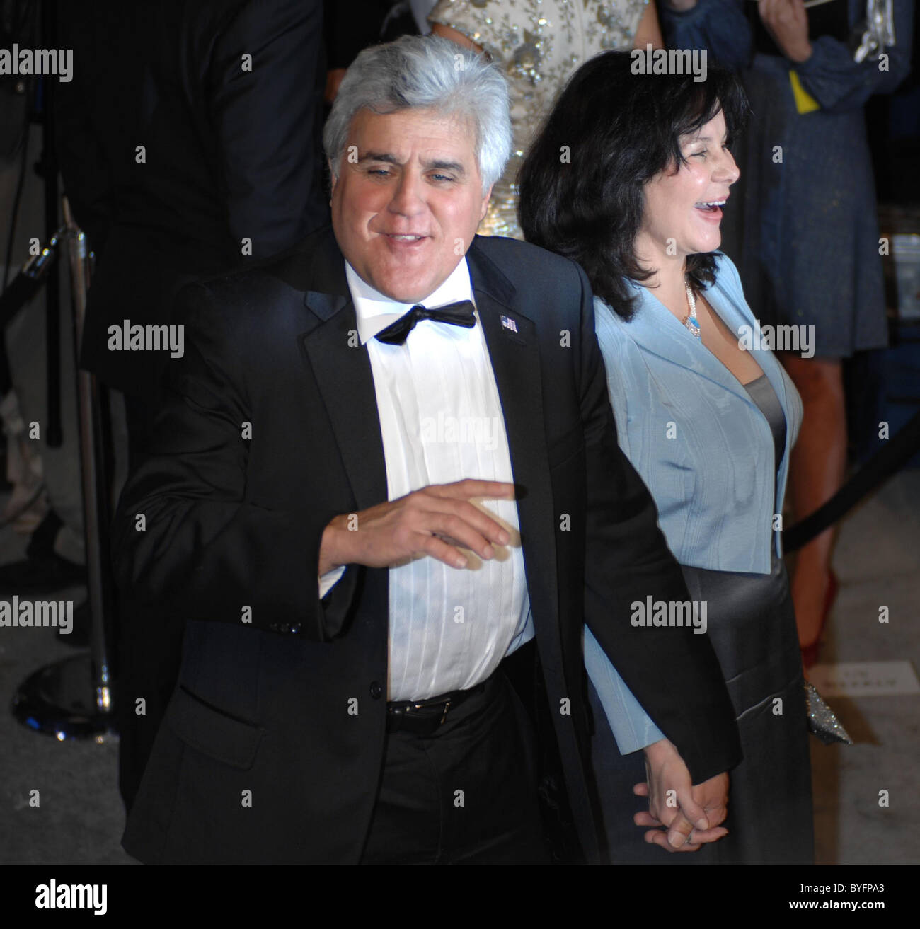 Jay Leno and Mavis Leno Vanity Fair Oscar Party at Mortons Los Angeles ...
