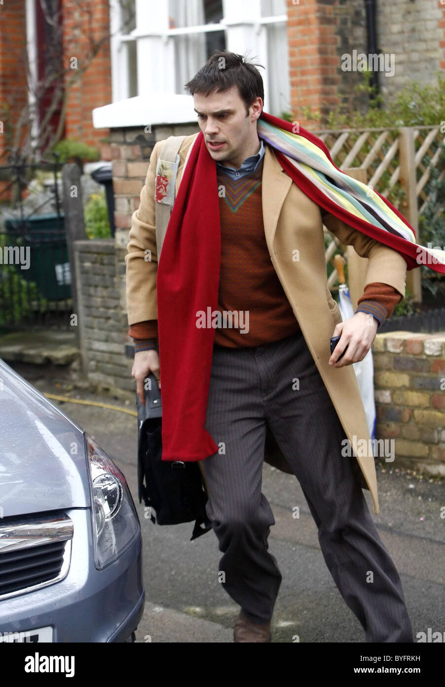 Joseph Millson On the set for the final episode of 'Is This Love ...