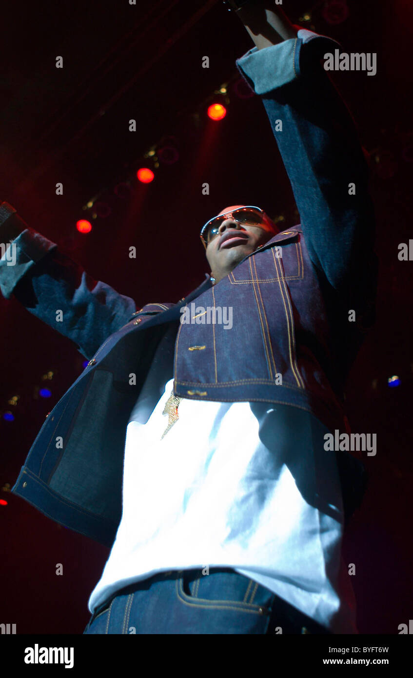Nelly SoSo Derrty Tip Off Concert held at the Aladdin Hotel Las Vegas ...