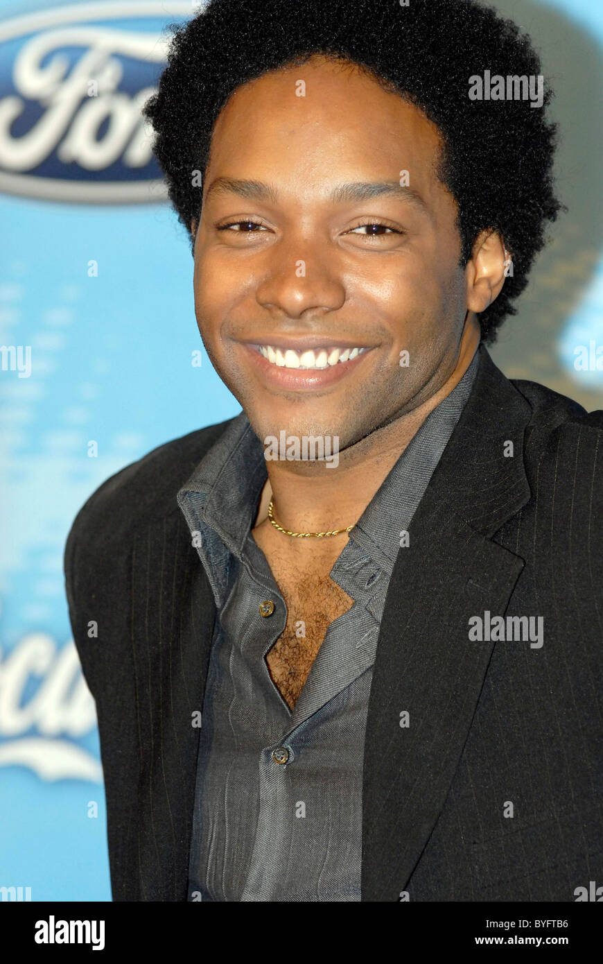 Brandon Rogers American Idol Top 12 VIP Party at the Pacific Design ...