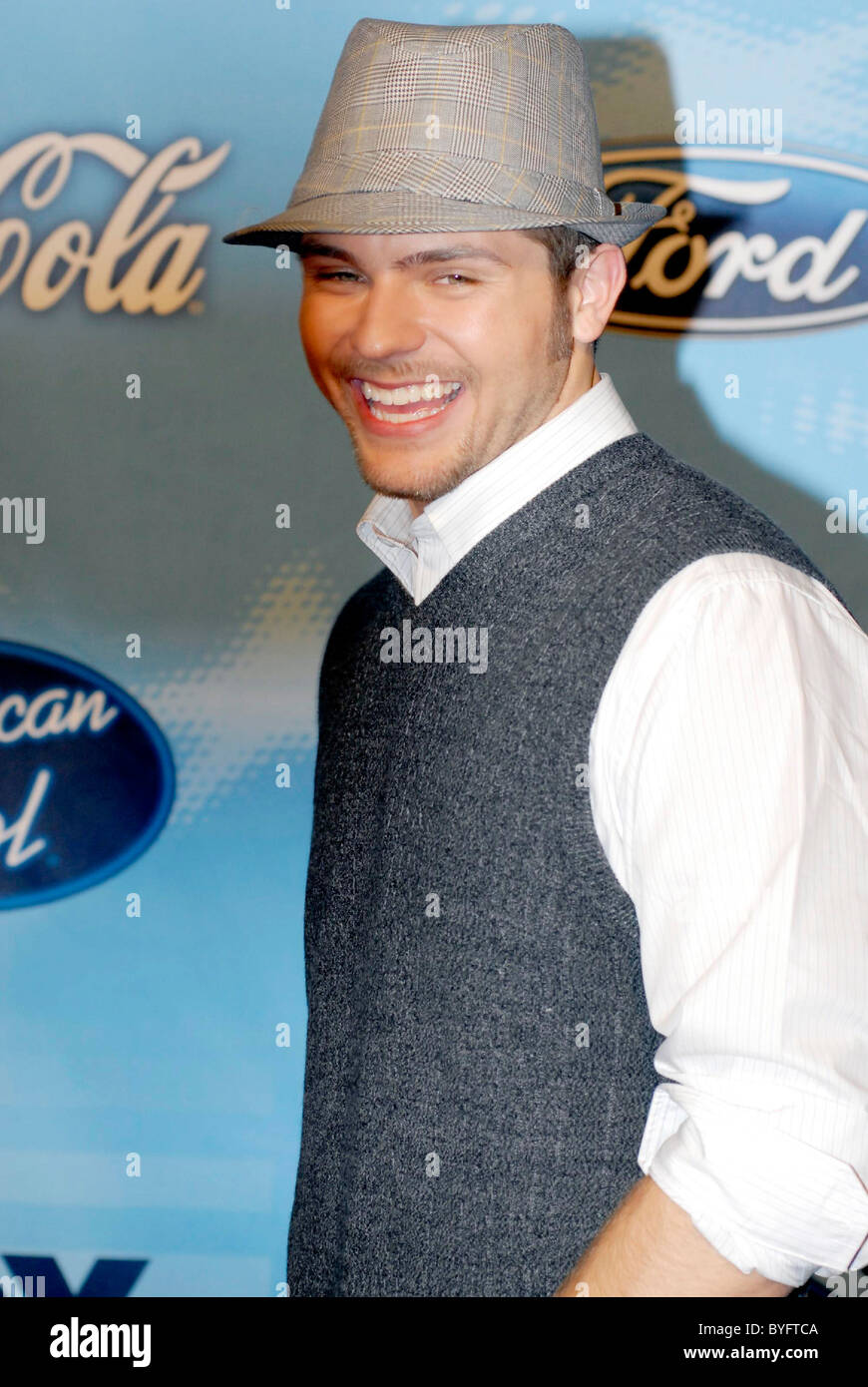 Chris Richardson American Idol Top 12 VIP Party at the Pacific Design Center in West Hollywood ...